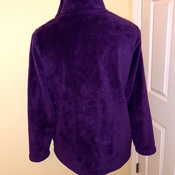 Catherines | Jackets & Coats | Purple Velvet Jacket | Poshmark